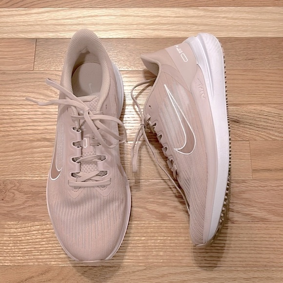 Nike | Shoes | Nike Blush Pink Winflo 9 Road Running Sneakers | Poshmark